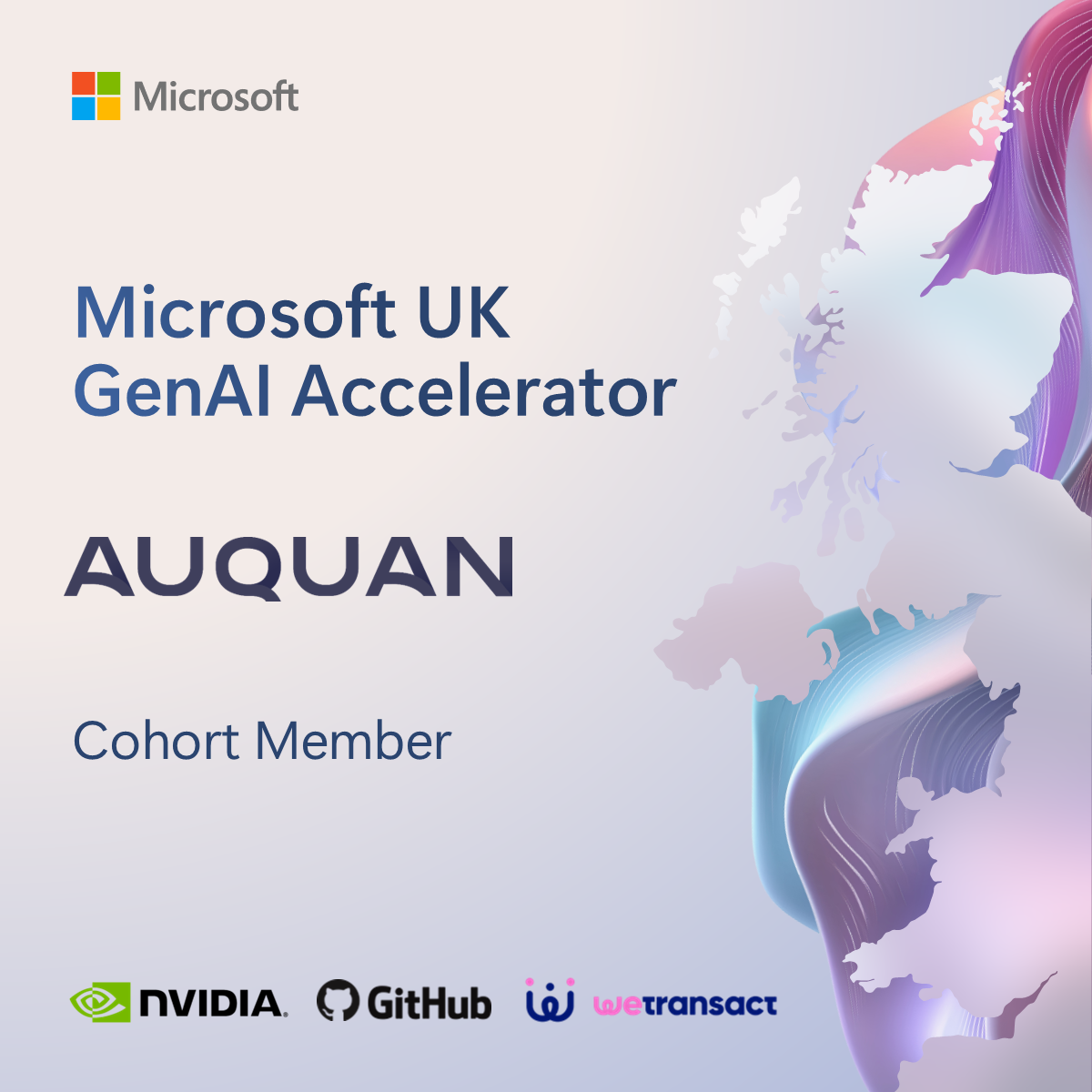Auquan selected for the Microsoft Azure UK Generative AI Accelerator